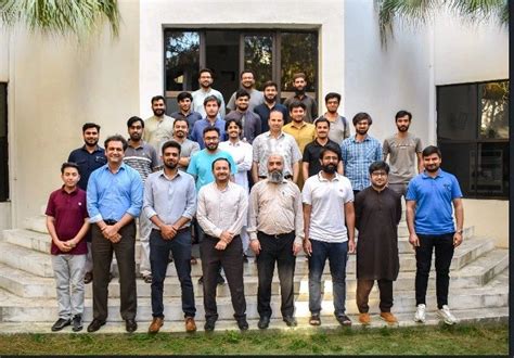 Hamza Javaid On Linkedin Group Photo With Professors End Of 2 Years