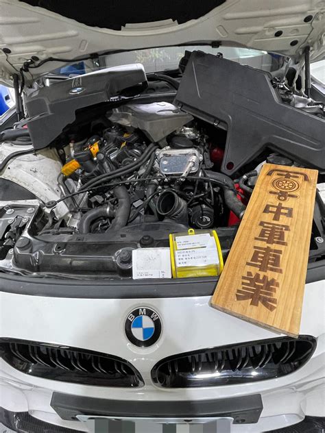 中軍車業 Bmw 328i 引擎故障燈排除及大燈燈泡施工 貴賓繼上次保養查修 發現排氣vanos電磁閥異常