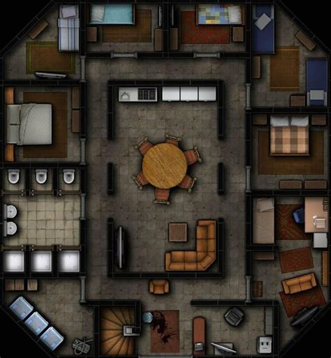 Fantasy Map For Tabletop RPG