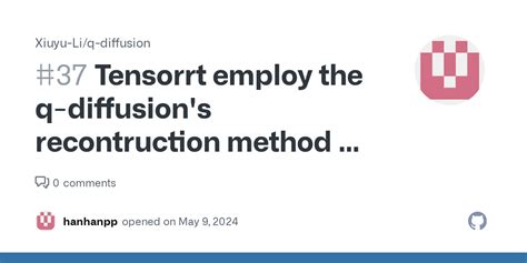 Tensorrt Employ The Q Diffusion S Recontruction Method To Quantize SD