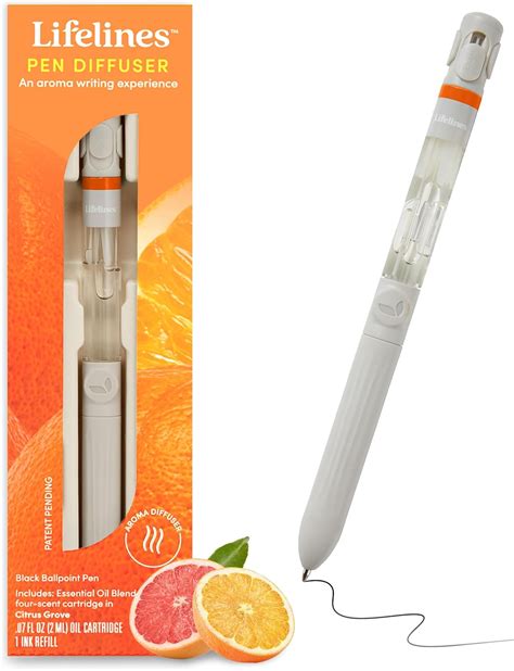 Lifelines Pen Diffuser Citrus Grove 1mm Black Ballpoint