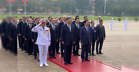 Dvb တရုတ်သမ္မတ၏ ဗီယက်နမ်ခရီးစဉ်အတွင်း သဘောတူစာချုပ် ဒါဇင်ပေါင်းများစ