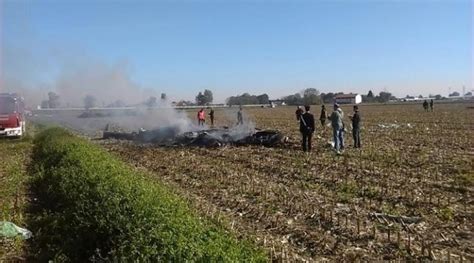 Veivolo Sperimentale Militare Esplode In Volo Due Morti Carbonizzati Cronaca Nazionale