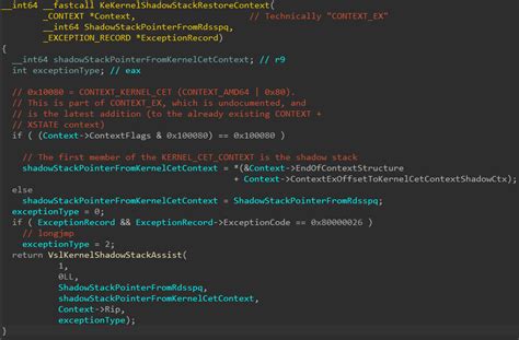 Exploit Development Investigating Kernel Mode Shadow Stacks On Windows