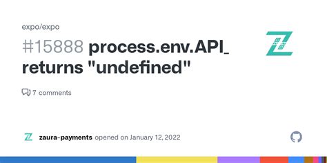 process env api url returns undefined · issue 15888 · expo expo · github