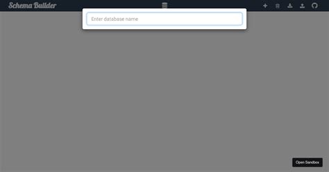 Schema Designer Codesandbox