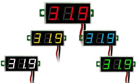 Обзор встраиваемых малогабаритных цифровых вольтметров Дешево не значит плохо