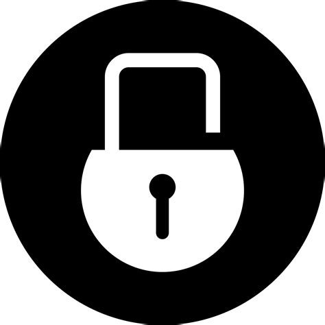 Lock Icon Clipart 12675314 Png