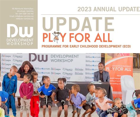 Ecd Updates Development Workshop Namibia