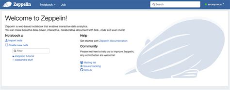 Apache Zeppelin With Spark And Cassandra The Perfect Tool