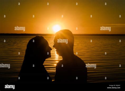 Passionate And Happy Couple After Accepting Marriage Various Poses And