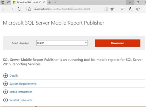 Hodentekmsss Installing Microsoft Sql Server Mobile Report Publisher