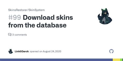 Download Skins From The Database · Issue 99 · Skinsrestorerskinsystem