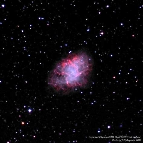 超新星残骸m1（ngc1952）『かに星雲』（2002 10 18）