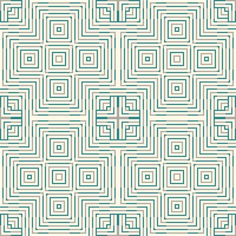 Premium Vector Abstract Striped Geometric Seamless Pattern With Different Shapes Mosaic Tile