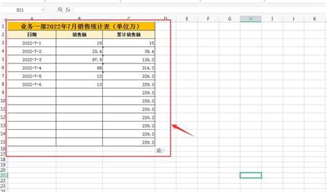 Excel中如何自动计算累计销量，当具体销量为空时公式自动不计算 Excel Word Ppt使用教程网