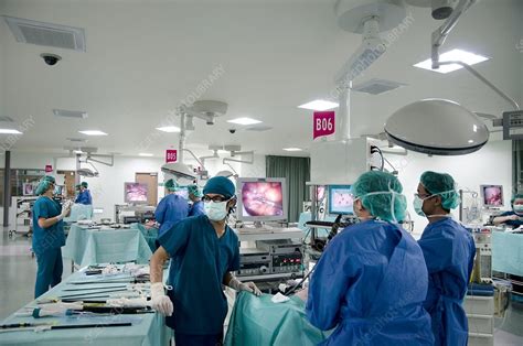 Keyhole Surgery Training Centre Taiwan Stock Image C0096238