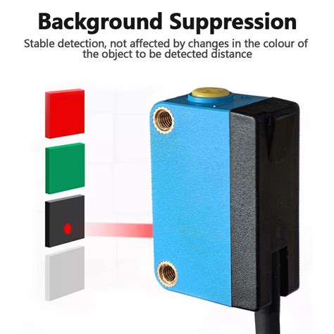 Photoelectric Switch Background Suppression Infrared Sensor Limit