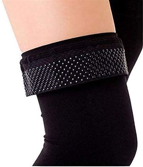 Thigh High Compression Stocking Footless 20 30mmhg Compression Socks With Silicone Band
