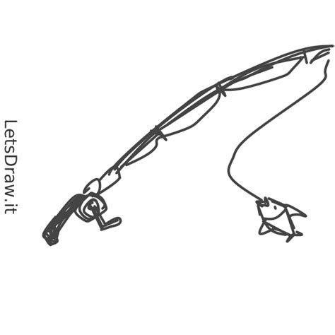 How To Draw Fishing Pole O Aozz Png LetsDrawIt