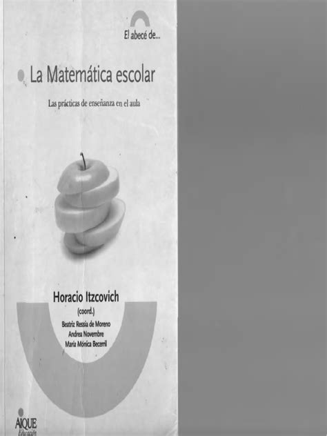 Cap 5 Itzcovich La Matematica Escolar Pdf Multiplicación Algoritmos