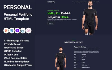 Profiles Multipurpose Personal Portfolio Html Template