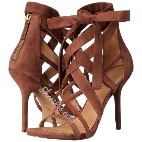 Shoespie Brown Cross Strap Stiletto Heel Dress Sandals Hot Shoes Womens Shoes