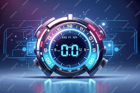 Premium Ai Image Abstract Futuristic Technology Background With