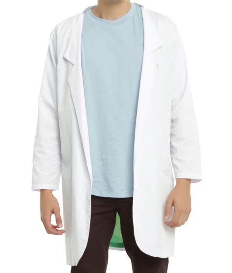 Rick And Morty Coat Rick Sanchez White Lab Coat