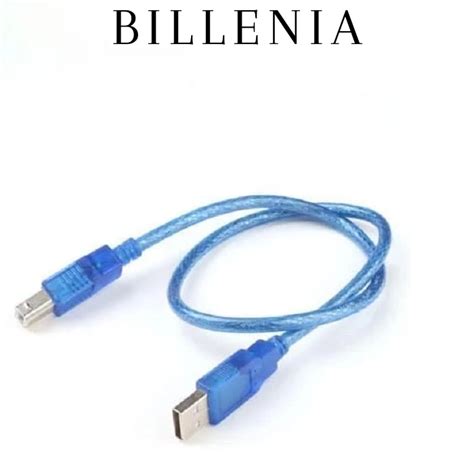 Jual Kabel Data Usb Type A To Usb Type B Arduino Uno Atau Mega 30cm