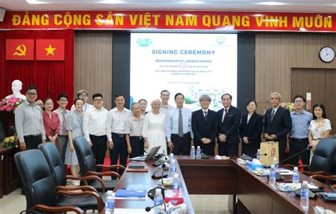 慈大與胡志明市國家大學醫學院簽署學術交流備忘錄 慈濟大學高教深耕計畫成果