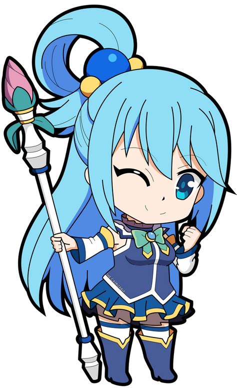 Chibi Aqua By Thecatrizable On Deviantart