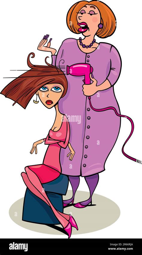 Illustration Of Mother And Daughter Stock Vector Image And Art Alamy