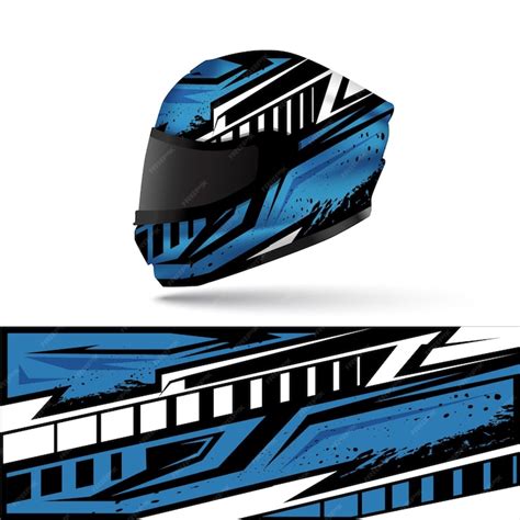 레이싱 헬멧 디자인 벡터 편집 가능 프리미엄 벡터