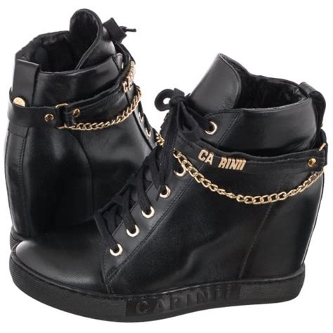 Buty Damskie Sneakersy Botki Carinii Czarne B Allegro Pl