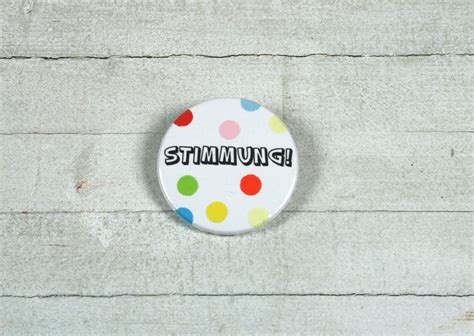 Mood Button With Real Confetti Button 38 Mm Etsy