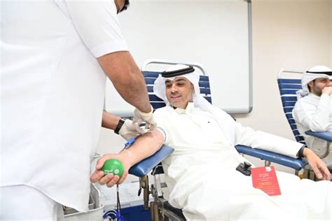 «التجاري ينظم حملة تبرع بالدم لموظفيه بالتعاون مع بنك الدم جريدة