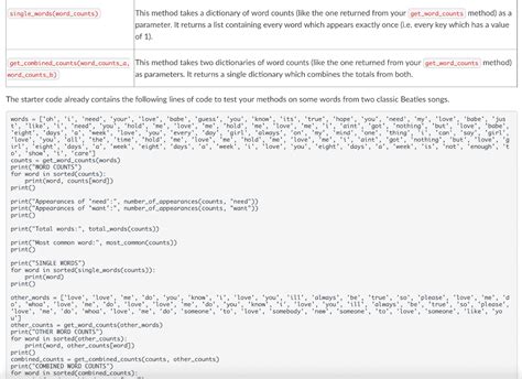 solved you should uncomment lines to test your methods as