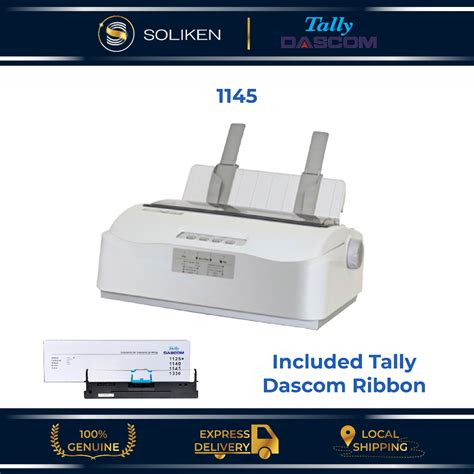 Tally 1145 Dot Matrix Tally Dascom Dot Matrix Printer 1145 80 Column 24 Pins Printer 1 6 Copies