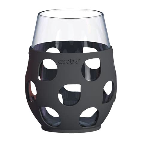 Wholesale Stemless Glass W Sleeve Wine N Gear