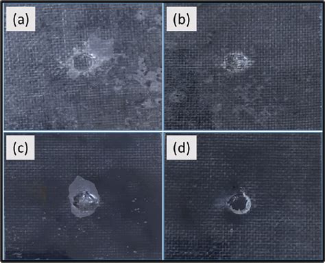 Punch Failed 2 Wt Mwcntglass Fibre Epoxy Laminates Under Different