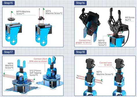Xarm 6dof Kit Uno Robotic Arm Instruction Manual