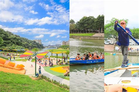 碧潭景點｜碧潭渡船頭，全台唯一百年人力渡船口、灣潭遊戲區公園 小布少爺