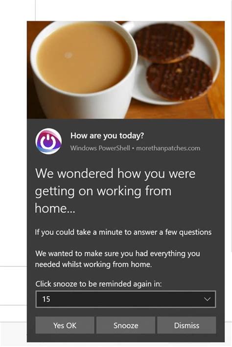 Keeping In Touch With Windows Toast NotificationsCoronaToast More Than Patches