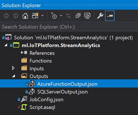 Azure Function As Output Job Topology Of An Azure Stream Analytics Job