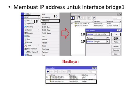 Konfigurasi Bridge Pada Mikrotik Ppt