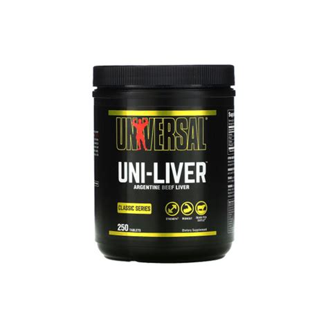Universal Nutrition Uni Liver 250caps Optimize Nutrition
