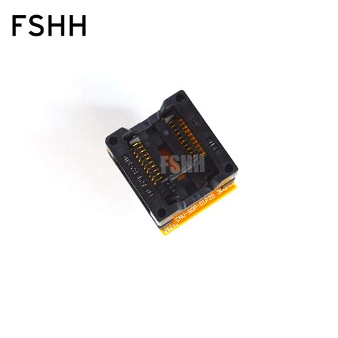 300mil Sop20 Soic20 Adapter Sop20 Dip20 Ic Test Socket Programmer