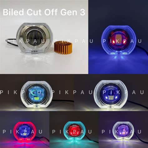 Jual Lampu Projie Biled Cut Off GEN Dengan Shroud Devil Inc Full Aluminium Waterproof