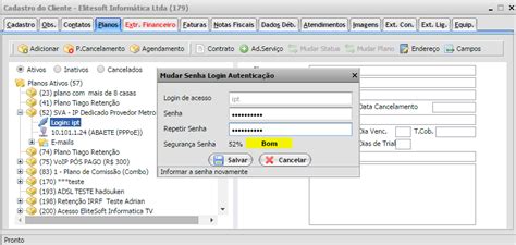 Modulo Desktop Permissoes Opcoes Gerais Editar Senha De Radius